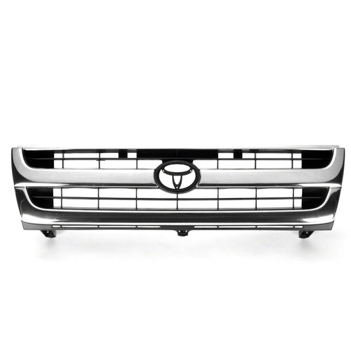 New Grille Front Fits 1997-2000 Toyota Tacoma Plastic Chrome Frame ...