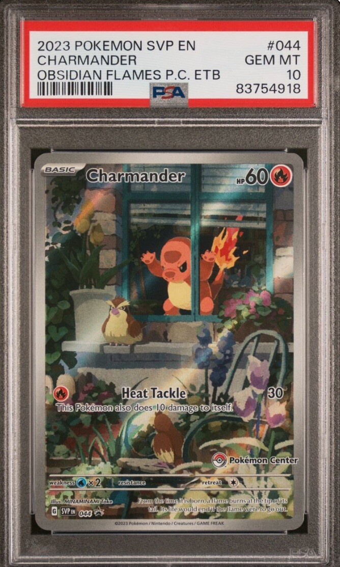 Charmander 2023 Scarlet & Violet: Black Star Promo #SVP044 Obsidian ...