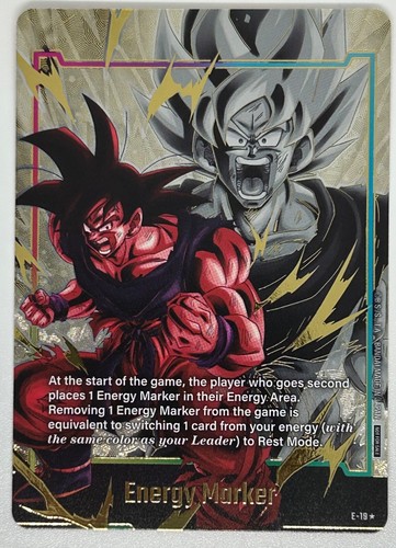 Dragon Ball Fusion World New Adventure Namek Goku GOLD Foil Energy ...