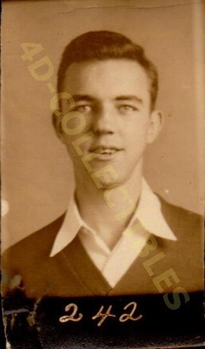 Vintage Found Portrait Photograph RETRO Classic Portrait of a Young Man ...