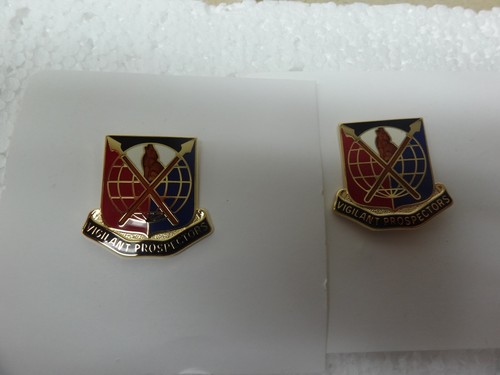 MILITARY INSIGNIA CREST DUI SET OF 2 904TH CONTINGENCY CONTRACTING ...