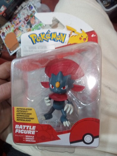NIB Jazwares Pokemon Battle Figure Weavile 3" Action Figure Toy | eBay