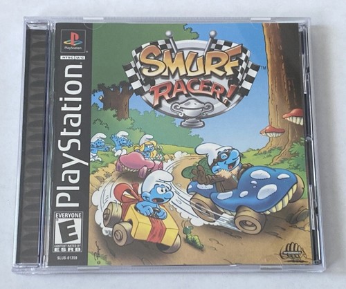 Sony Playstation 1 Game - Smurf Racer Complete CIB FREE SHIPPING PS1 | eBay