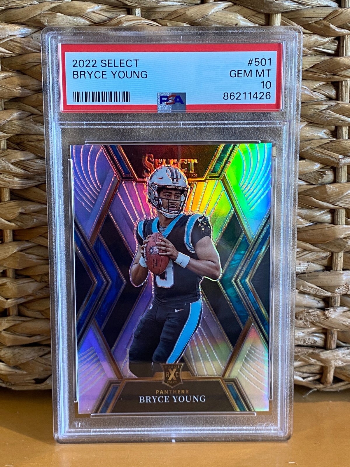 Bryce Young 2022 Select #501 XRC Prizm Price Guide - Sports Card Investor