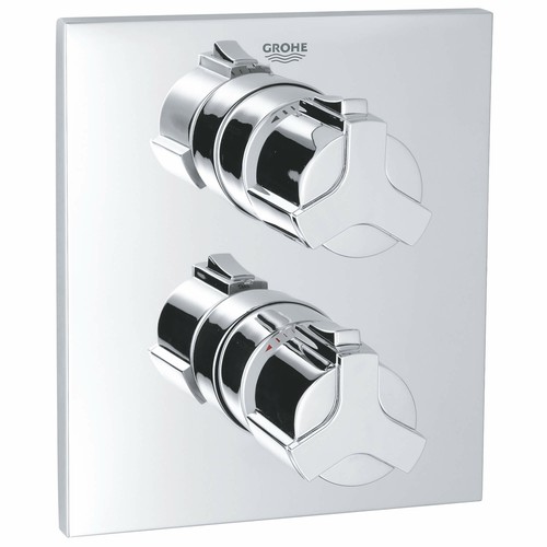 Grohe 19304000 Allure 2-Handle Thermostatic Valve Trim Kit ONLY ...