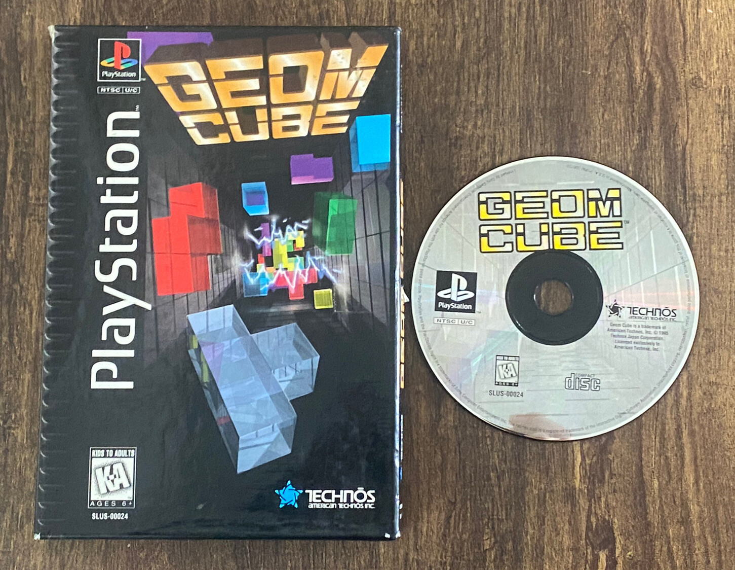 Geom Cube Value - GoCollect (playstation-1-ps1-geom-cube )