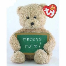 School Rocks the Bear - Recess Rulz - Beanie Babies - Beaniepedia