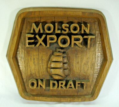 Molson Sign In other Collectible Beer Signs & Tins for sale | eBay
