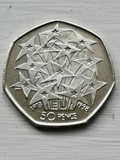 1998 European Union 50p