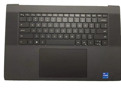 Genuin Dell XPS 17 9710 Laptop Palmrest US/EN Backlit Keyboard W20R5 ...