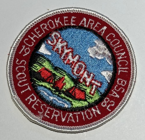 1982 Camp Skymont Reservation Tennessee Boy Scout Patch BW3 | eBay