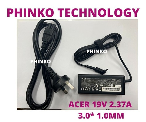 Genuine 45W ACER AC Adapter Charger Compatible ADP-45HE-B 3.0mm*1.0mm ...