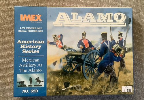 Imex #520 Mexican Artillery Set 1/72 scale plastic model Alamo NIB | eBay
