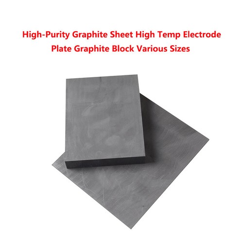 High-Purity Graphite Sheet High Temp Electrode Plate Graphite Block ...