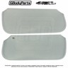 78-88 GBody Non Illuminated Sun Visors Foam Back Material - Pair ...