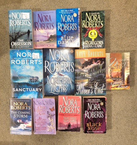 Nora Roberts Books Lot Of 12, 2 Hard 10 Soft | eBay