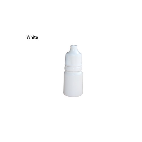 100pcs/lot 10ML Black Empty Eye Dropper Bottles Squeeze NOZZLES Screw ...