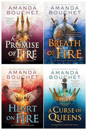 The Kingmaker Chronicles Series 4 Books Set - A Promise of Fire Breath ...