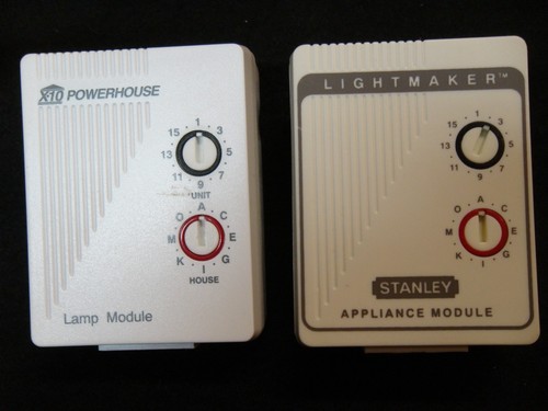 X-10 Powerhouse 1 Lamp Module, and 1 Appliance Module BOTH ARE INCLUDED ...