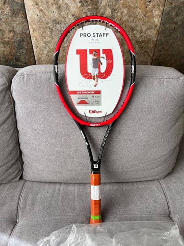 New Old Stock - Wilson Pro Staff RF97 The Roger Federer Autograph 4 3/8 ...