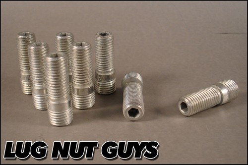 10 Wheel Stud Conversion 14x1.5 TO 12x1.5 Studs Adapter Kit 44mm 1.75 ...