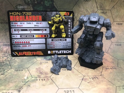 BattleTech Highlander Assault Mech - Alt Sculpt (CGL New Sculpt) | eBay