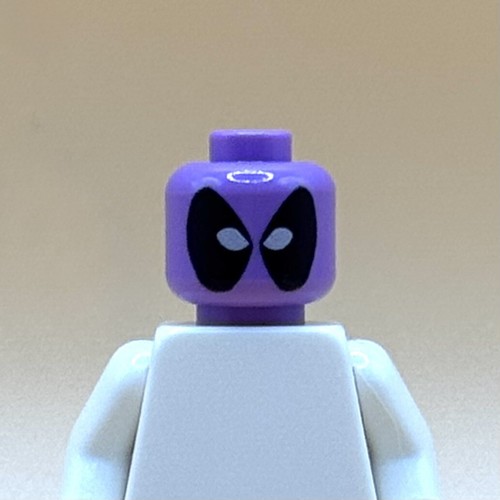 Brickluv Custom - Deadpool Print (Official LEGO Minifigure Head) | eBay