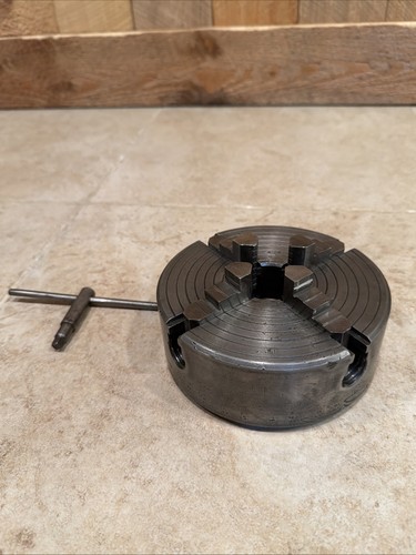 Buck Tool Co. Machinist Lathe Chuck 6” 4 Jaw W Key | eBay