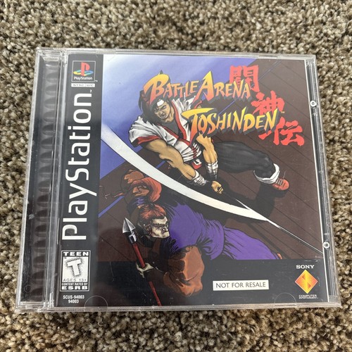 Battle Arena Toshinden (Sony PlayStation 1, 1995) PS1 Complete w/Reg ...