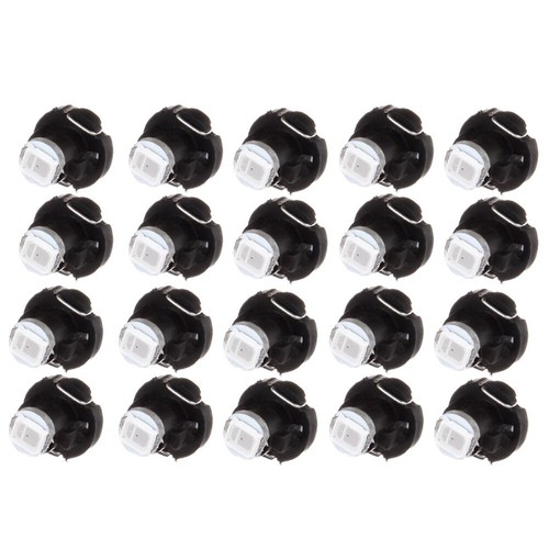 20x T3 Neo Wedge 1SMD Red LED Dash HVAC Climate Control Light Lamp For ...