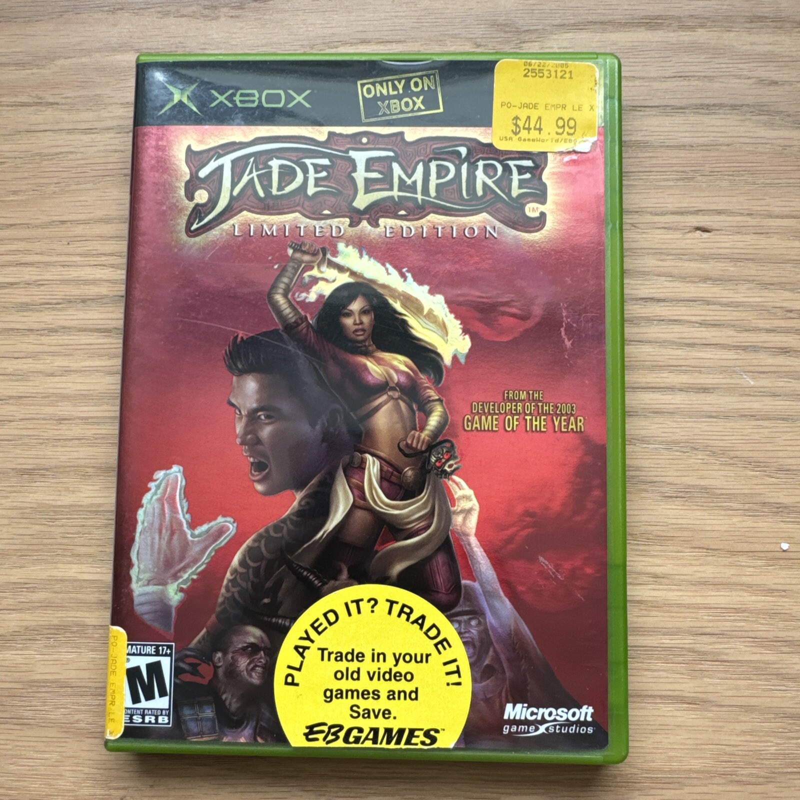 Jade Empire [Limited Edition] Value - GoCollect (microsoft-xbox-jade ...