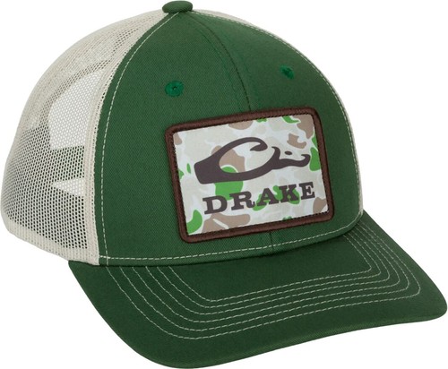 Drake Old School Patch 2.0 Cap Hat OSFM Dark Green DH4126-DGO | eBay