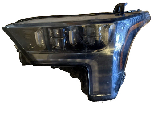 2022 2023 2024 TOYOTA TUNDRA LEFT HEADLIGHT TRD PRO BLACK 81150-0C290 ...