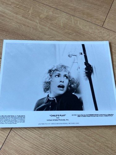Child's Play - rare original press photo. Chucky Catherine Hicks horror ...