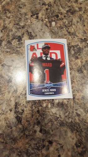 2018 NFL PANINI STICKERS DRAFT ROOKIE DENZEL WARD #8 NEW | eBay