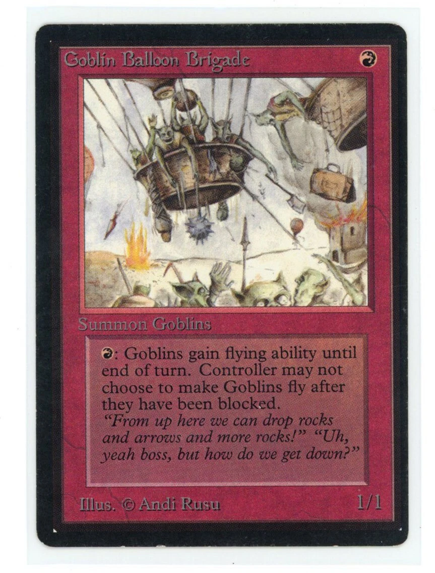 Goblin Balloon Brigade 1993 Beta Edition Base Price Guide - Sports Card ...