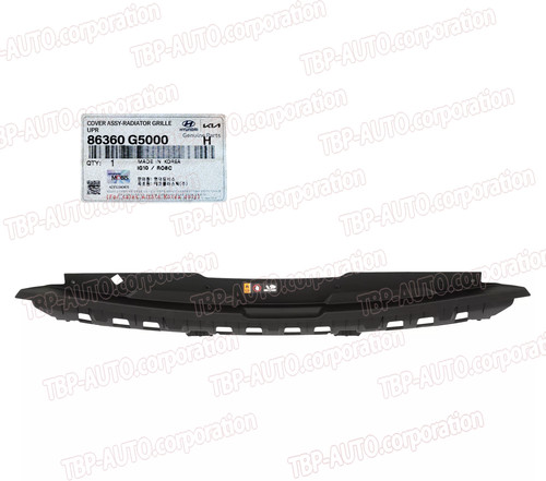 GENUINE ® Front Grille Upper Sight Shield Cover for 17-22 Kia Niro ...