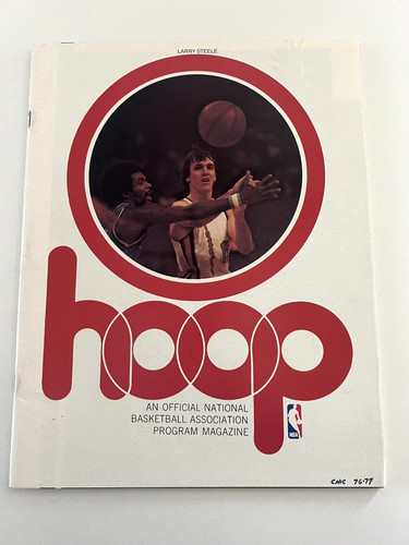 1976-77 Chicago Bulls (NBA) Program | eBay