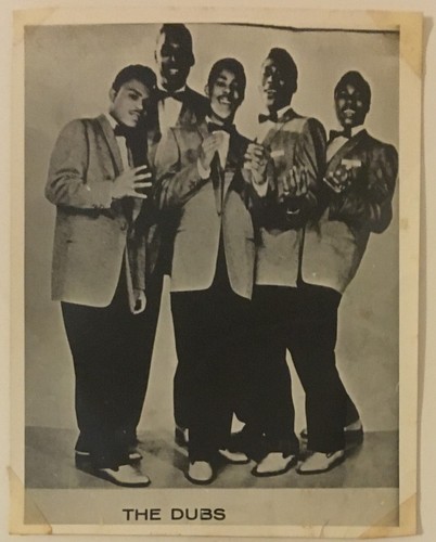 The Dubs - Authentic Promo Photo - 6.5x5 - Vintage R&B Vocal Group Doo ...