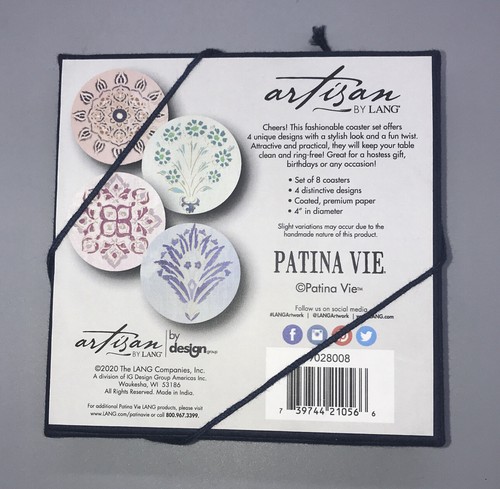 Lang Companies Patina Vie Coaster Set for sale online | eBay