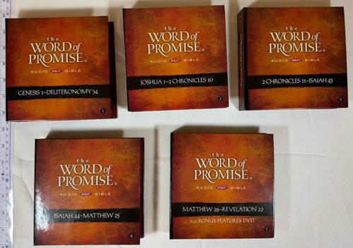 THE WORD OF PROMISE COMPLETE AUDIO NKJV BIBLE 79 CD SET OT & NT, THOMAS ...