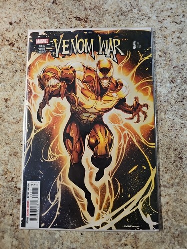 VENOM WAR #5 (Marvel 2024) 1st Appearance of EGANRAC-Gold Symbiote-NM ...