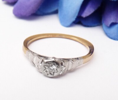 Second Hand Gold Rings in Fine Diamond Rings for sale | eBay