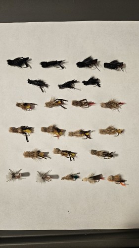 23-Piece Grasshopper and Cricket Dry Fly Assortment | eBay