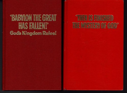 Jehovah's Witnesses: BABYLON THE GREAT HAS FALLEN, FINISHED MYSTERY | eBay