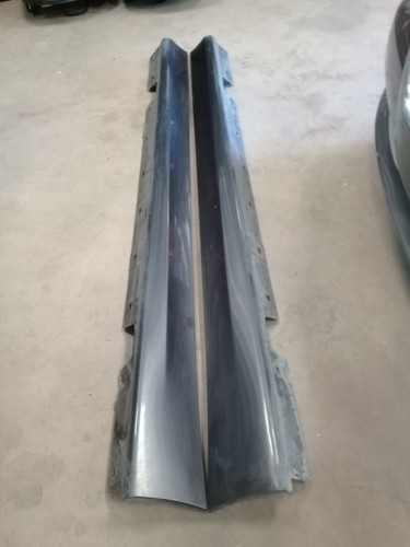 BMW E90 3-Series Charcol Side Skirts Rocker Panel Trims Covers E91 2006 ...