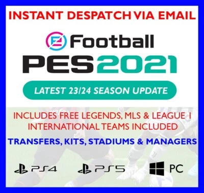 PES 2021 Option File Patch - *24/25 SEASON | Grelly UK