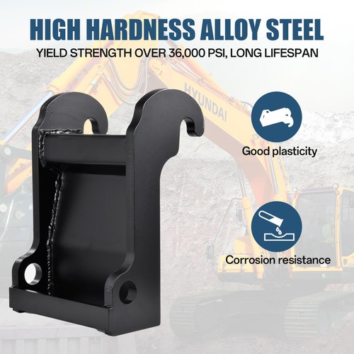 Quick Attach Excavator Coupler Bracket Backhoe For Bobcat X-Change E ...