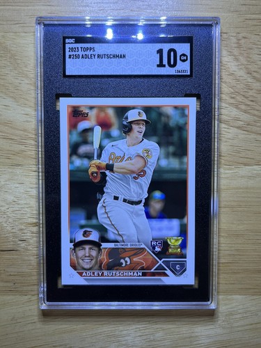 2023 Topps Series 1 - Adley Rutschman - Gold Cup RC - SGC Gem Mint 10 ...