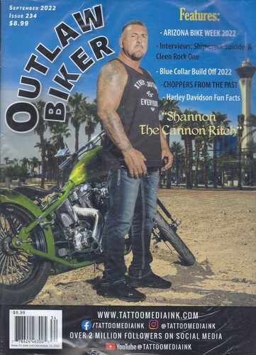 Outlaw Biker Magazine April 2020 Issue 220 Tons of Real Biker Babes ...